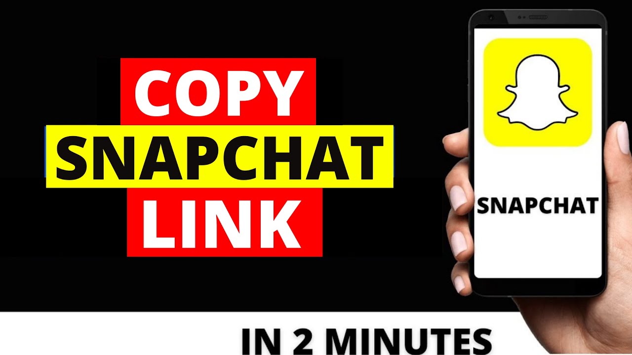 How To Copy Profile Link on Snapchat Account in 2022 ( Android + ios ...