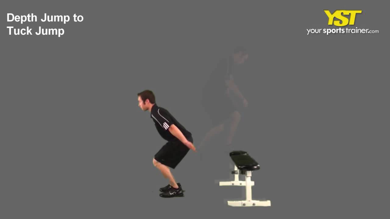 Depth Jump to Tuck Jump - YouTube