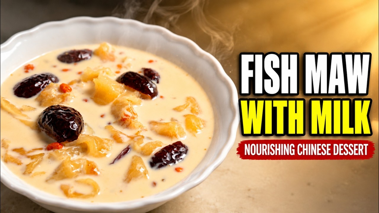 FISH MAW WITH MILK | CH SECRET RECIPES - YouTube