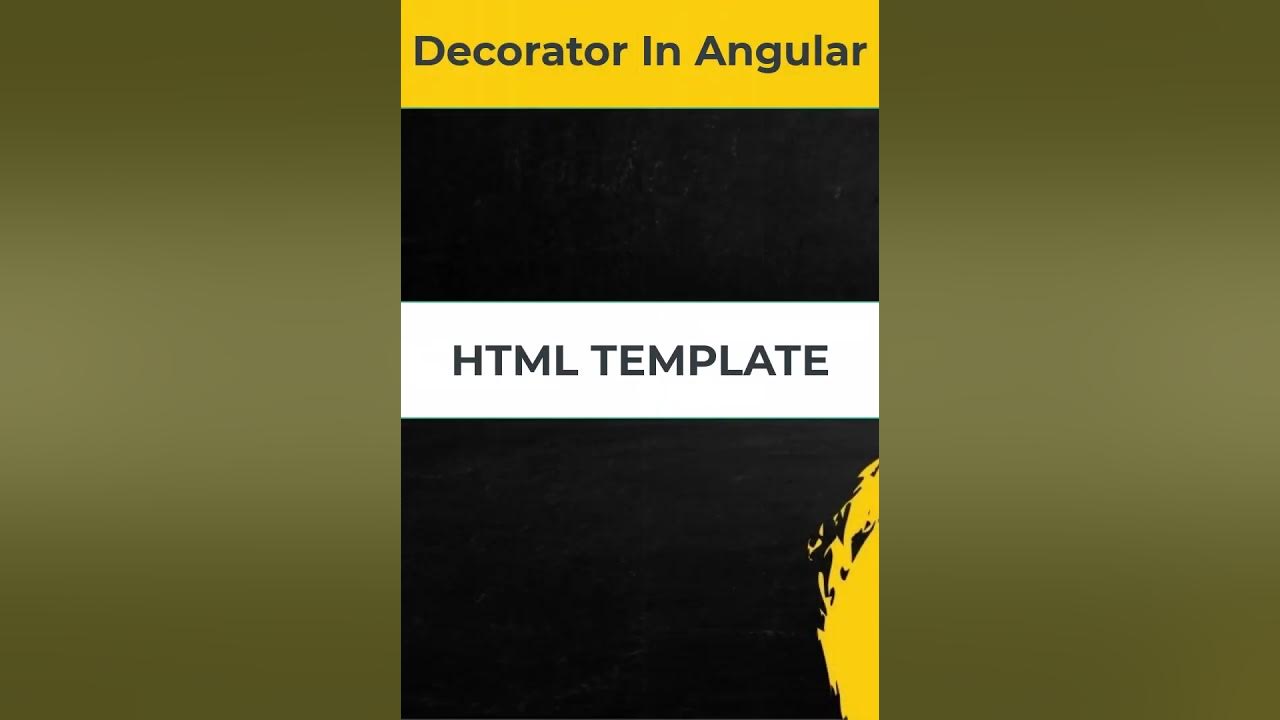 Decorators in angular | Decorators #coding #angulartraining # ...