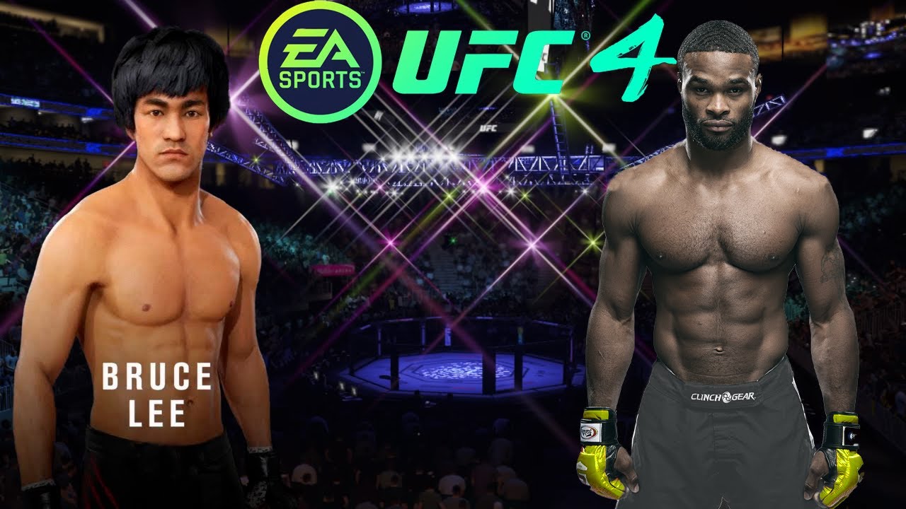 UFC4 Bruce Lee vs Tyron Woodley EA Sports UFC 4 - YouTube