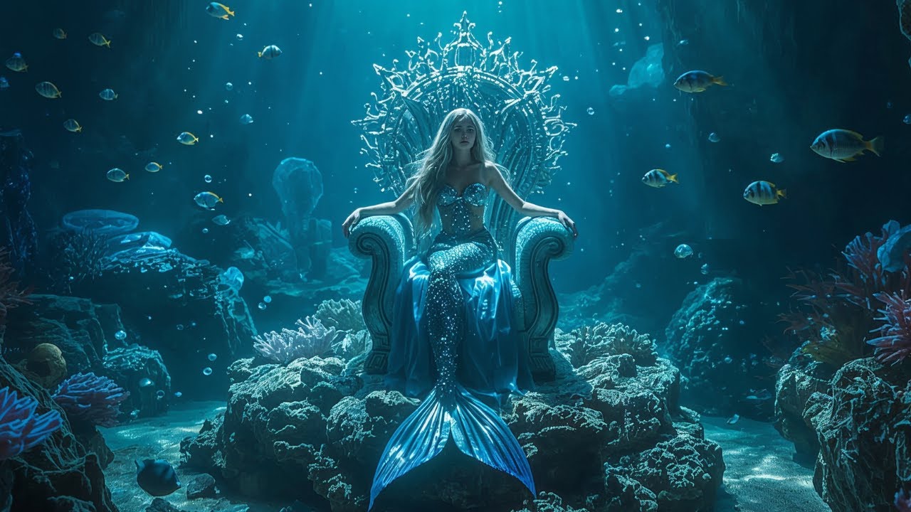 Enchanted Mermaid Kingdom Castle | Dreamlike Ocean Views | Relaxing ...
