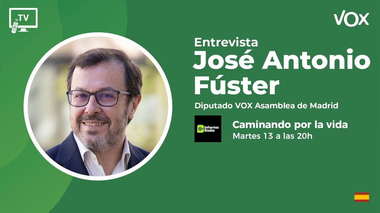 13.02 I Entrevista JOSÉ ANTONIO FÚSTER en CAMINANDO POR LA VIDA en ...