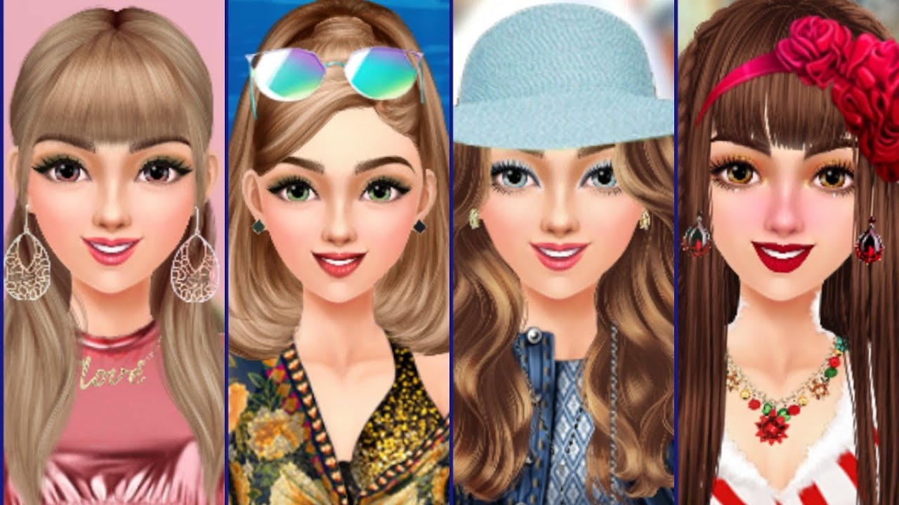 Fashion Show | Makeup Game Video | Makeover | Dressup | Beach | Casual ...
