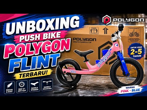 Unboxing Polygon Flint | Push Bike terbaru