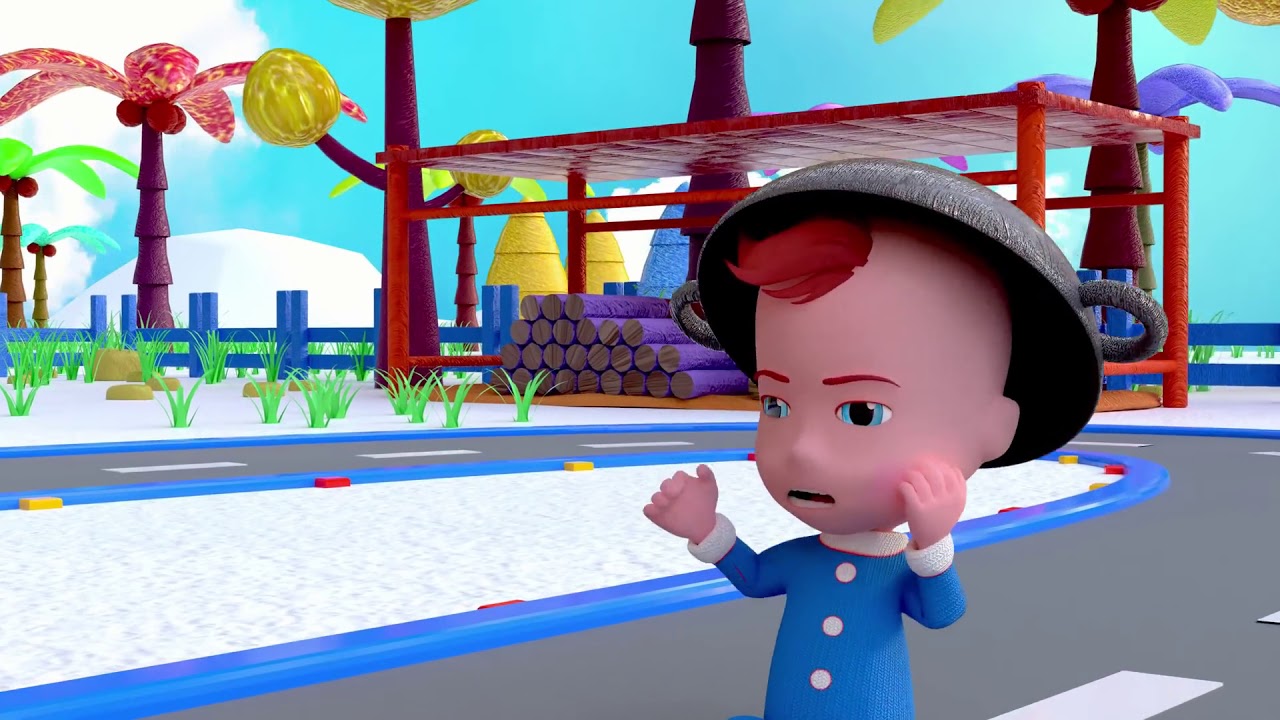 Learn Wild Animals and Fruits with Funny Baby Style PC Games | Pretend ...