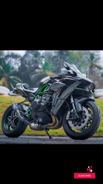 Kawasaki ninja h2 bike top speed #shortviral #kawasakininjah2 # ...