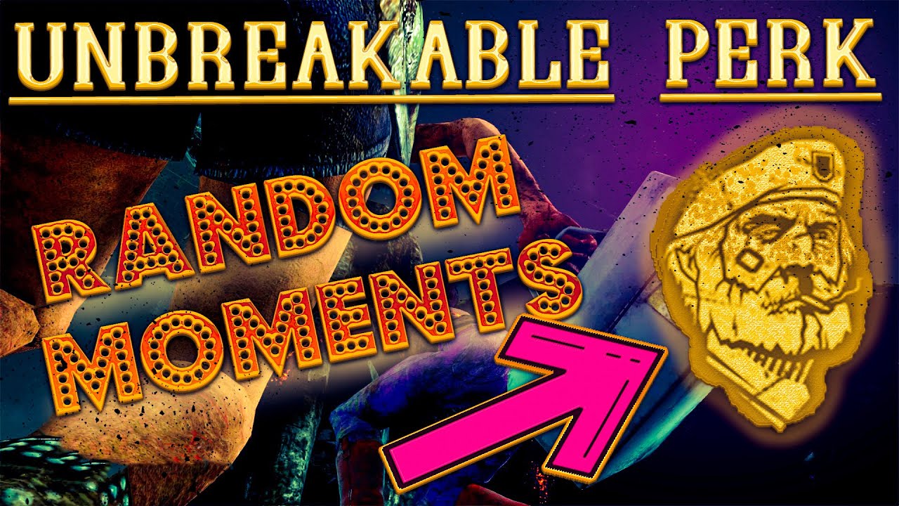 [DBD] random moments using perk UNBREAKABLE #4 - YouTube