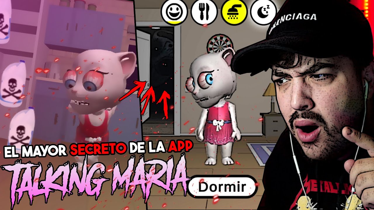 🔥 ...descubrí el MAYOR SECRETO de la APP de TALKING MARÍA - YouTube