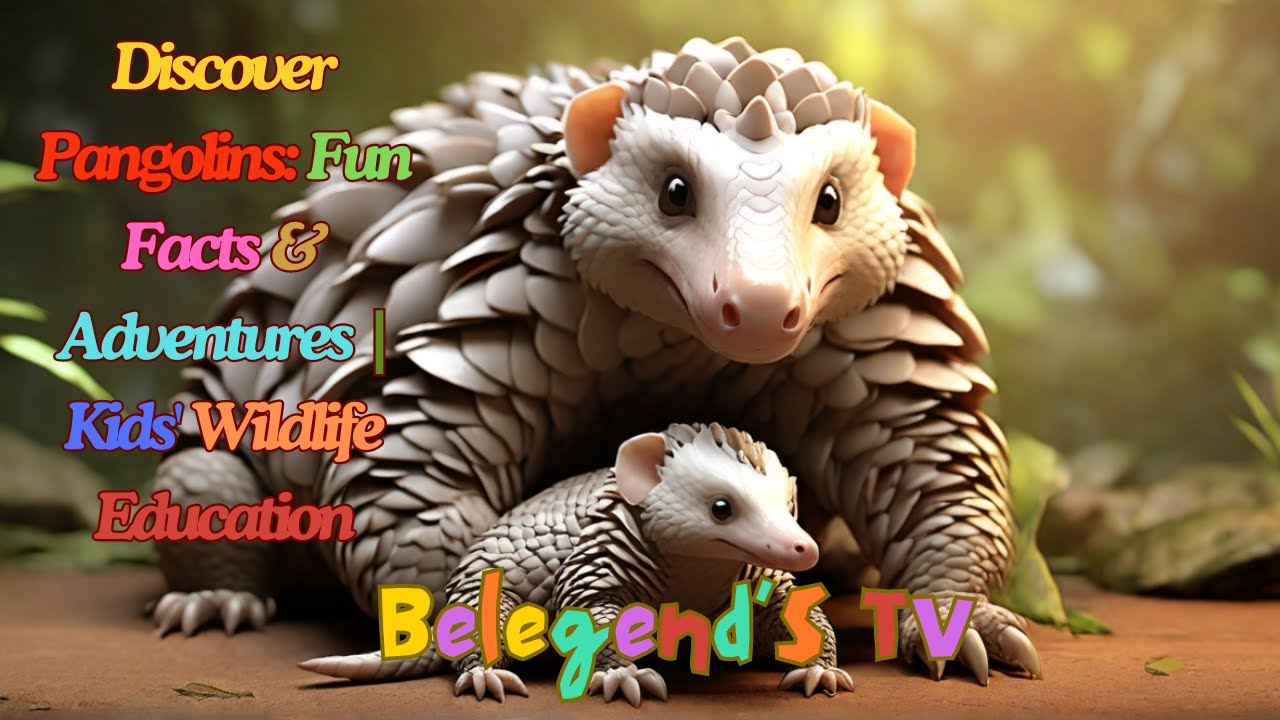 Discover Pangolins: Fun Facts & Adventures | Kids' Wildlife Education ...