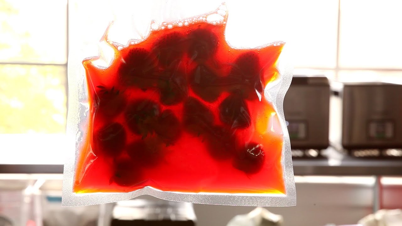 Compressed Strawberries Recipe • ChefSteps - YouTube