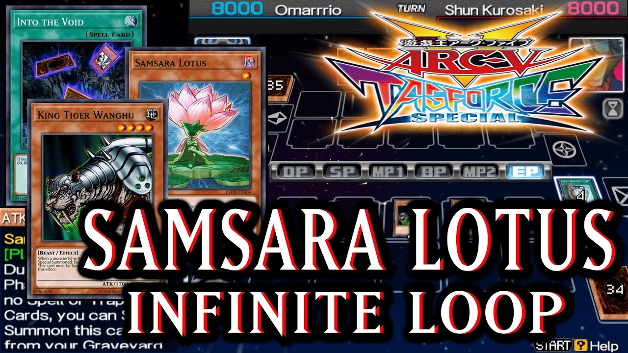 Samsara Lotus Infinite Loop Deck - Yu-Gi-Oh! Arc-V Tag Force Special ...