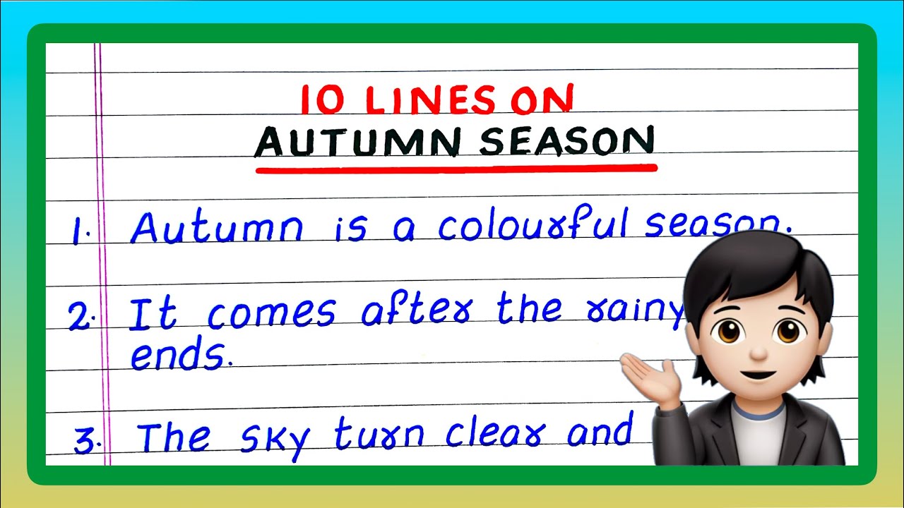 Few Lines on Autumn Season | 10 Lines on Autumn Season | Essay on ...