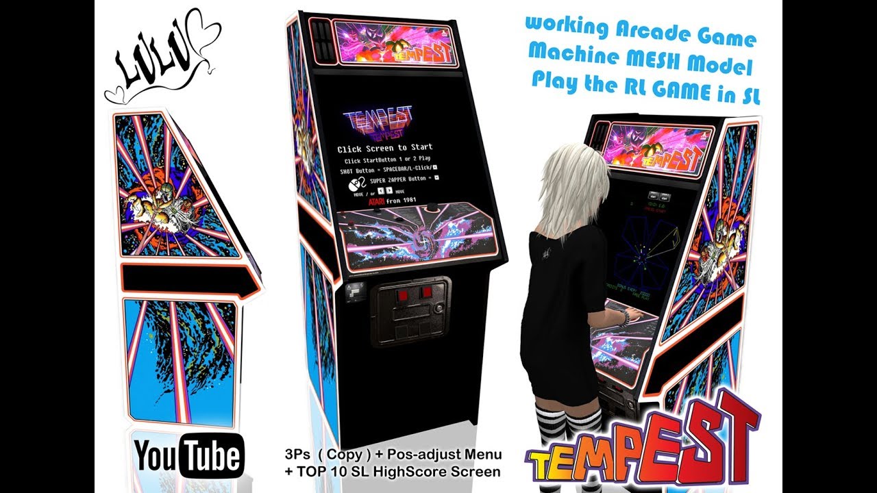 TEMPEST Arcade Machine ADD Video - YouTube