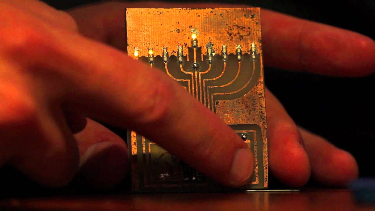 A Digital Menorah - YouTube