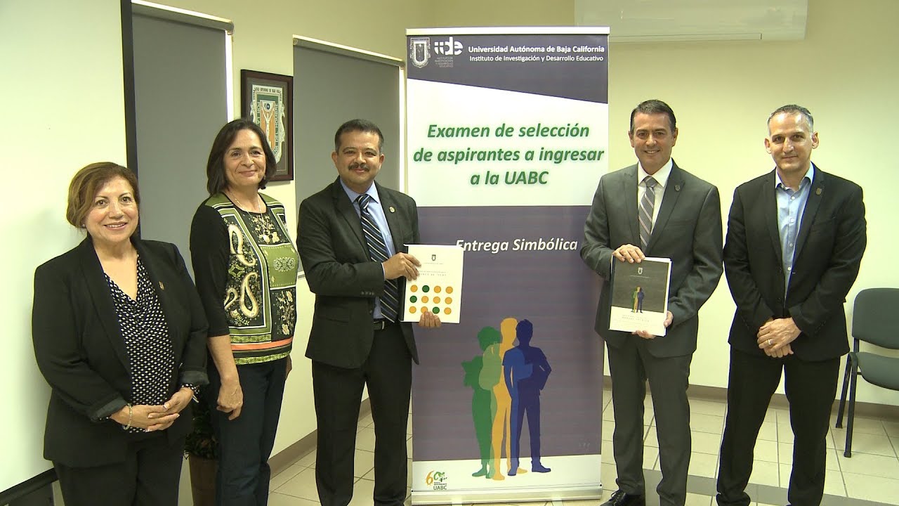 Entrega IIDE examen de ingreso a la UABC - YouTube