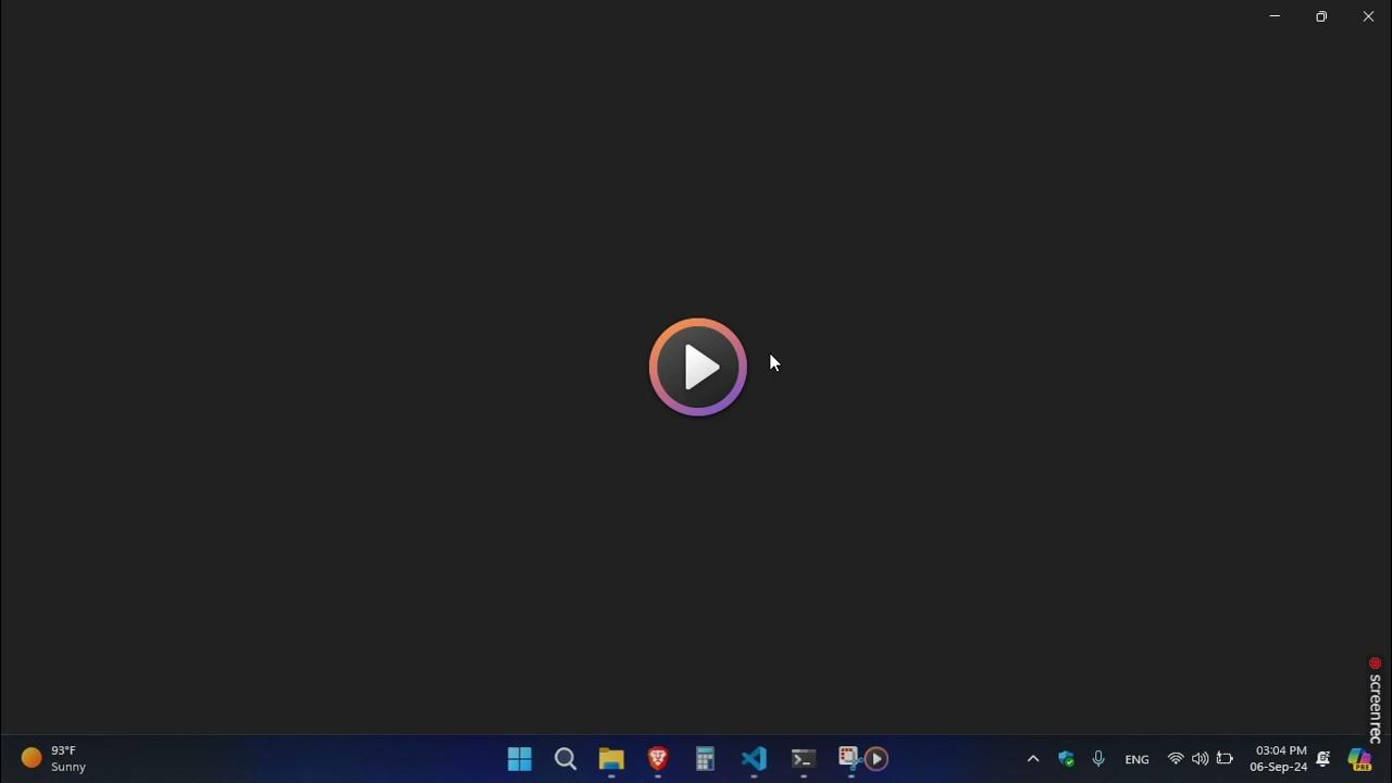 Auto Mation Open Media With Run Program Python - YouTube