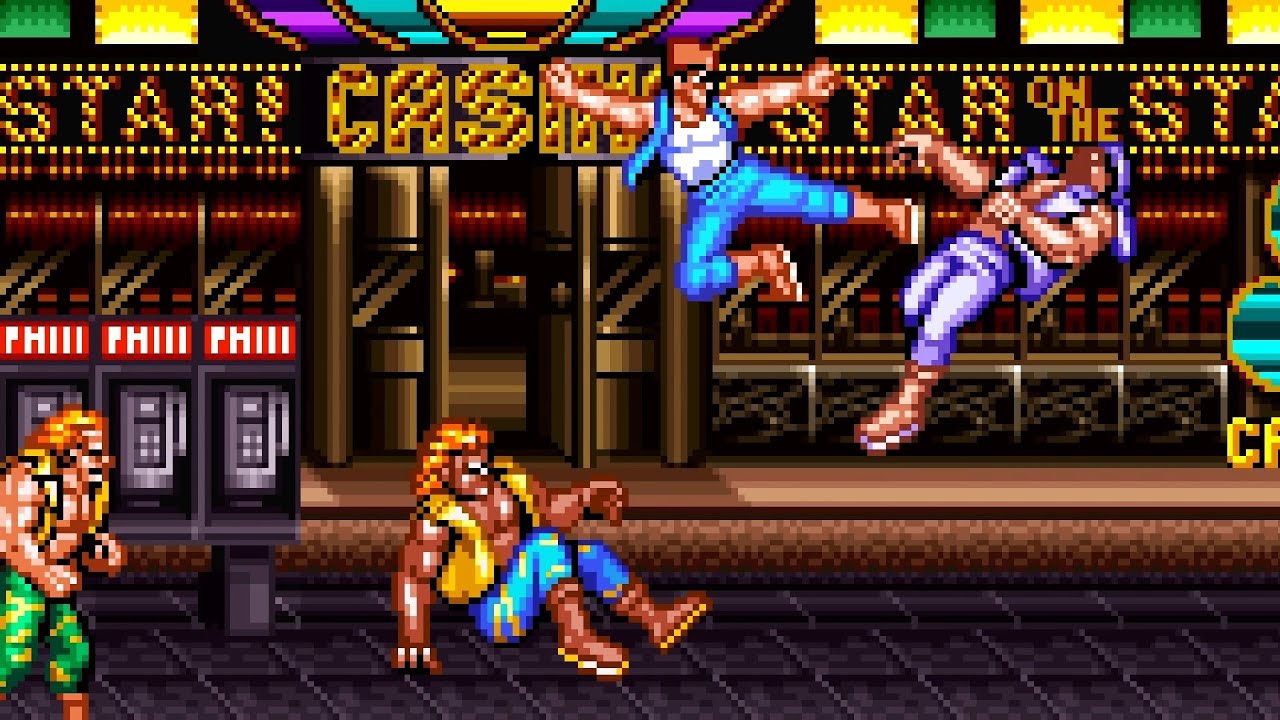 Return of Double Dragon / Super Double Dragon - PC Gameplay (No ...