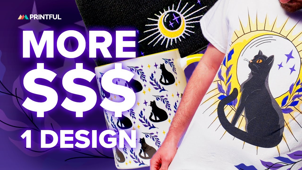 Earn more by 👉 repurposing 👈 your best-selling designs | Print-on ...