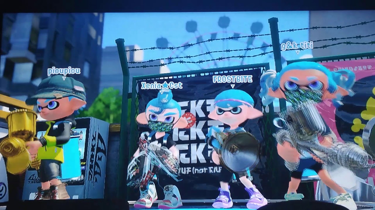 Splatoon 2 match classique avec de belles victoires :) - YouTube