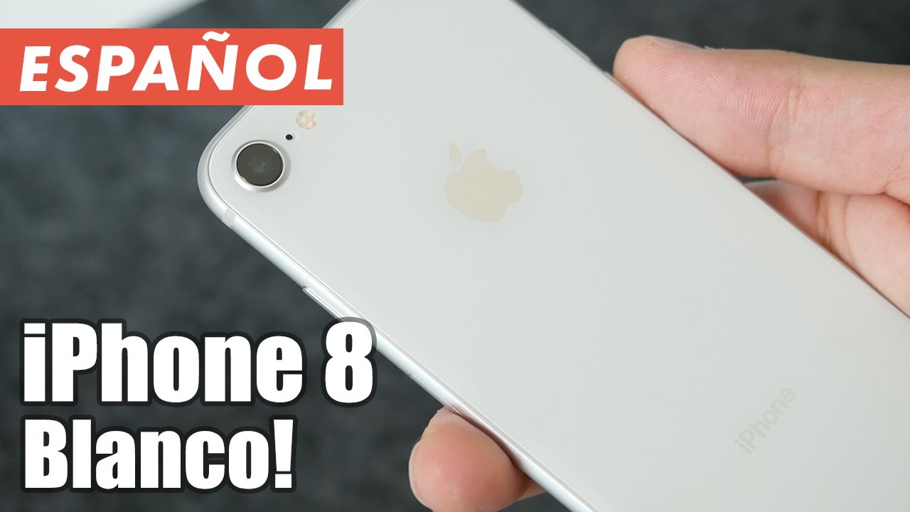 iPhone 8 Blanco Unboxing! - YouTube