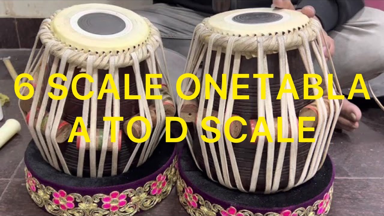 🏆WINNER TABLA RANGE A to D scale🏆||GOLD TABLA MAKING||6 scale on one ...