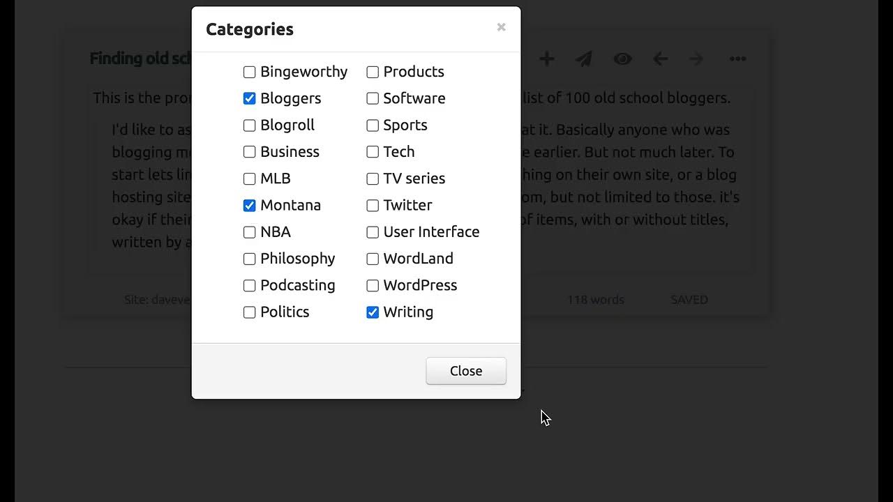Adding and deleting categories in WordLand - YouTube
