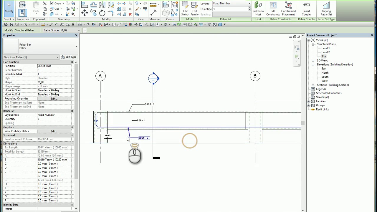 How to Bar Cutting in Revit !! - YouTube