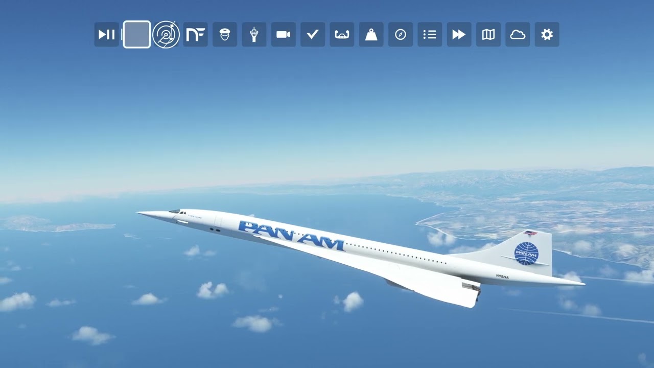 Flight Sim 2020 - Concorde Circumnavigation - YouTube