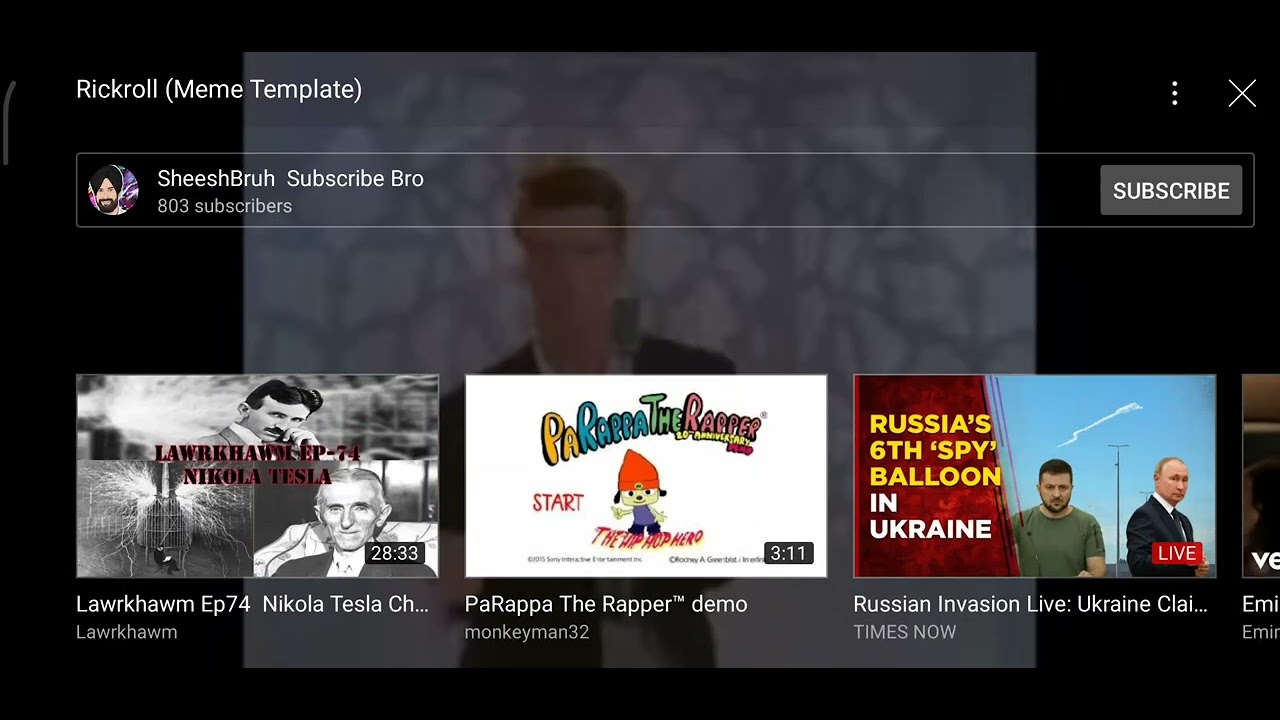get rick rolled😂 - YouTube