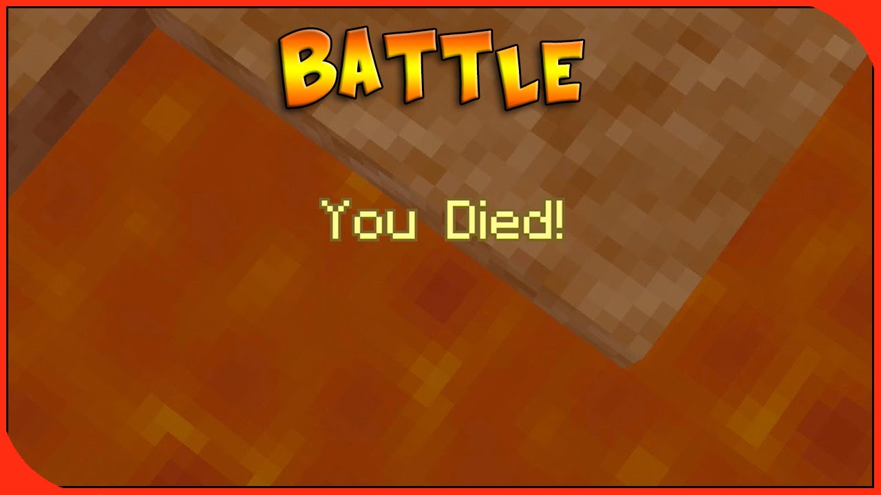 You Died! - Battle - Minecraft PS4 - YouTube