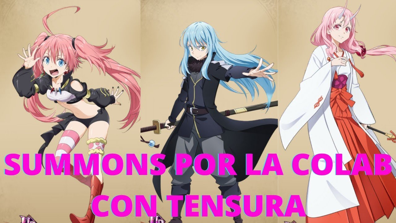 7DS Grand Cross || Summons por la segunda collab con tensura - YouTube