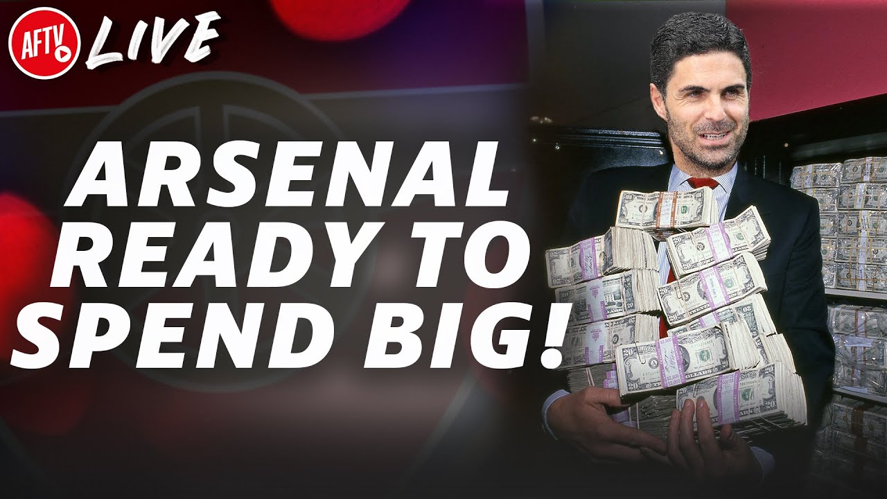 Arsenal Ready To Spend Big! | AFTV Live ft. Laurie & Dan Potts - YouTube