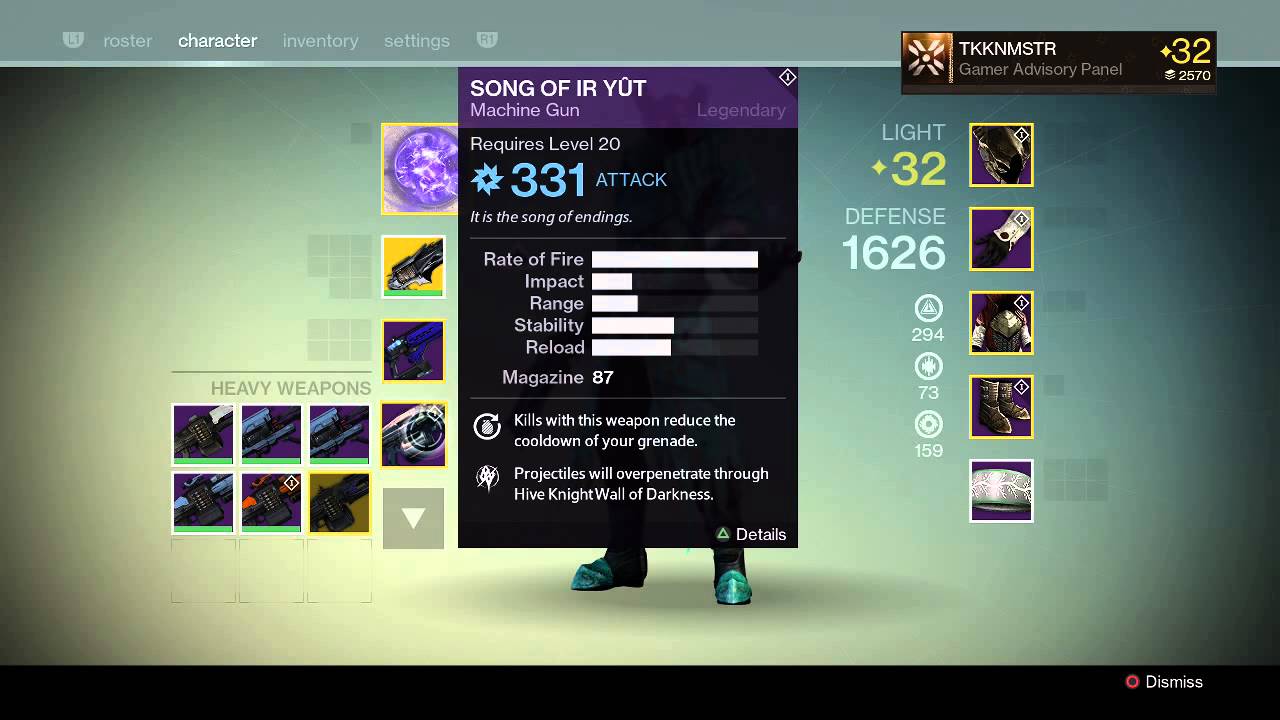 Destiny: Iron Banner class items - YouTube