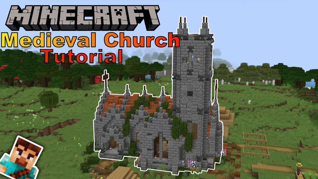 Minecraft Tutorial - Medieval Church!! - YouTube