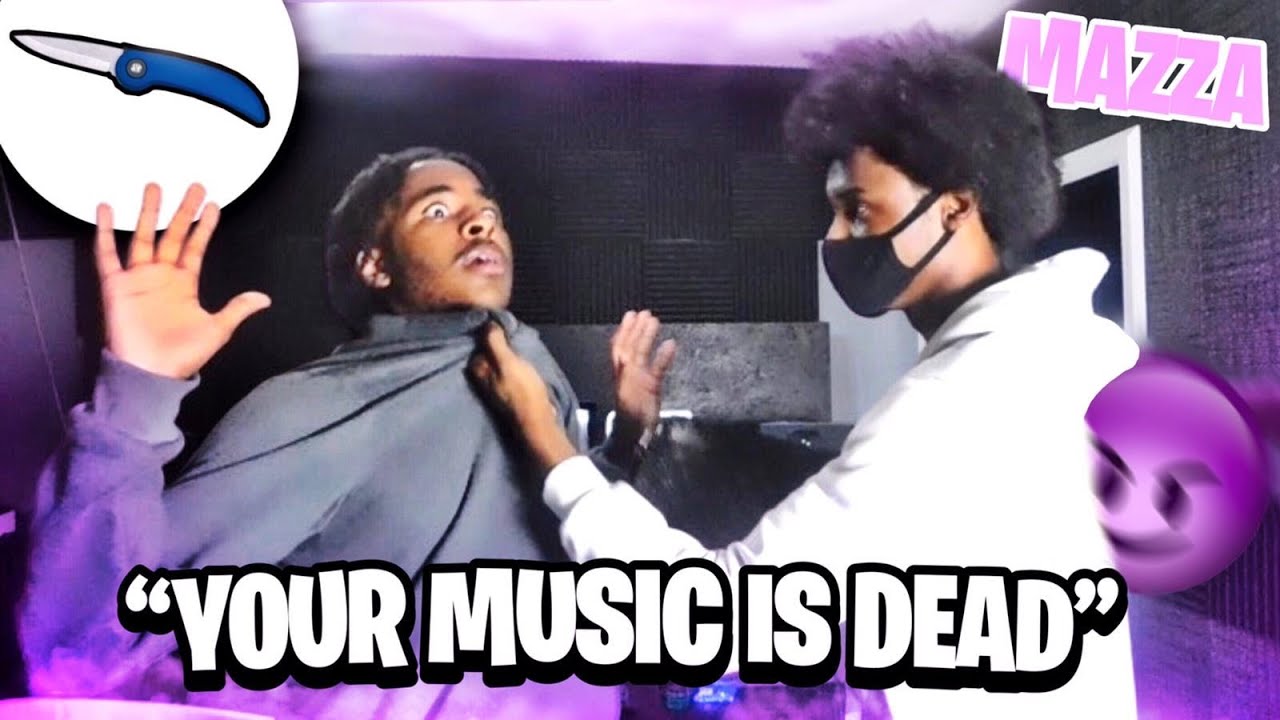 Telling a Drill Rapper his Music is TRASH🇬🇧(Mazza #EBK) *HE TOOK MY ...