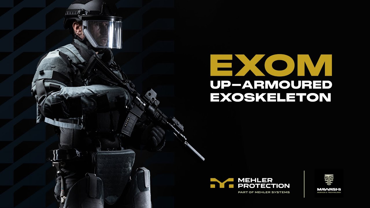 ExoM Up-Armoured Exoskeleton - YouTube