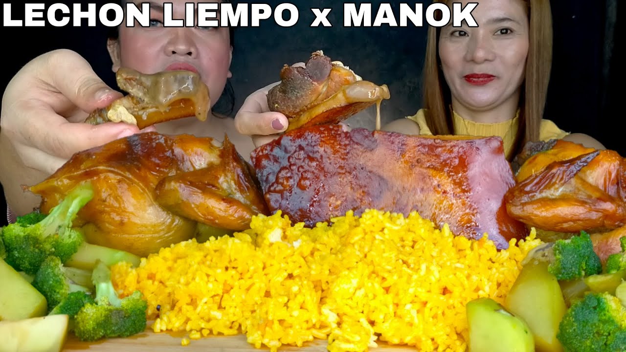 LECHON BABOY AT MANOK MUKBANG | MUKBANG PHILIPPINES | FILIPINO FOOD ...