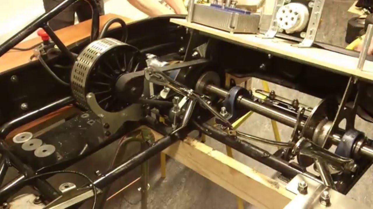 Test Moteur Agni 95 R ISTY Mecatronique KART électrique - YouTube