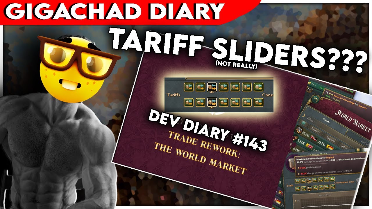 Trade is BACK ON THE MENU - Victoria 3 GIGACHAD DEV DIARY - YouTube