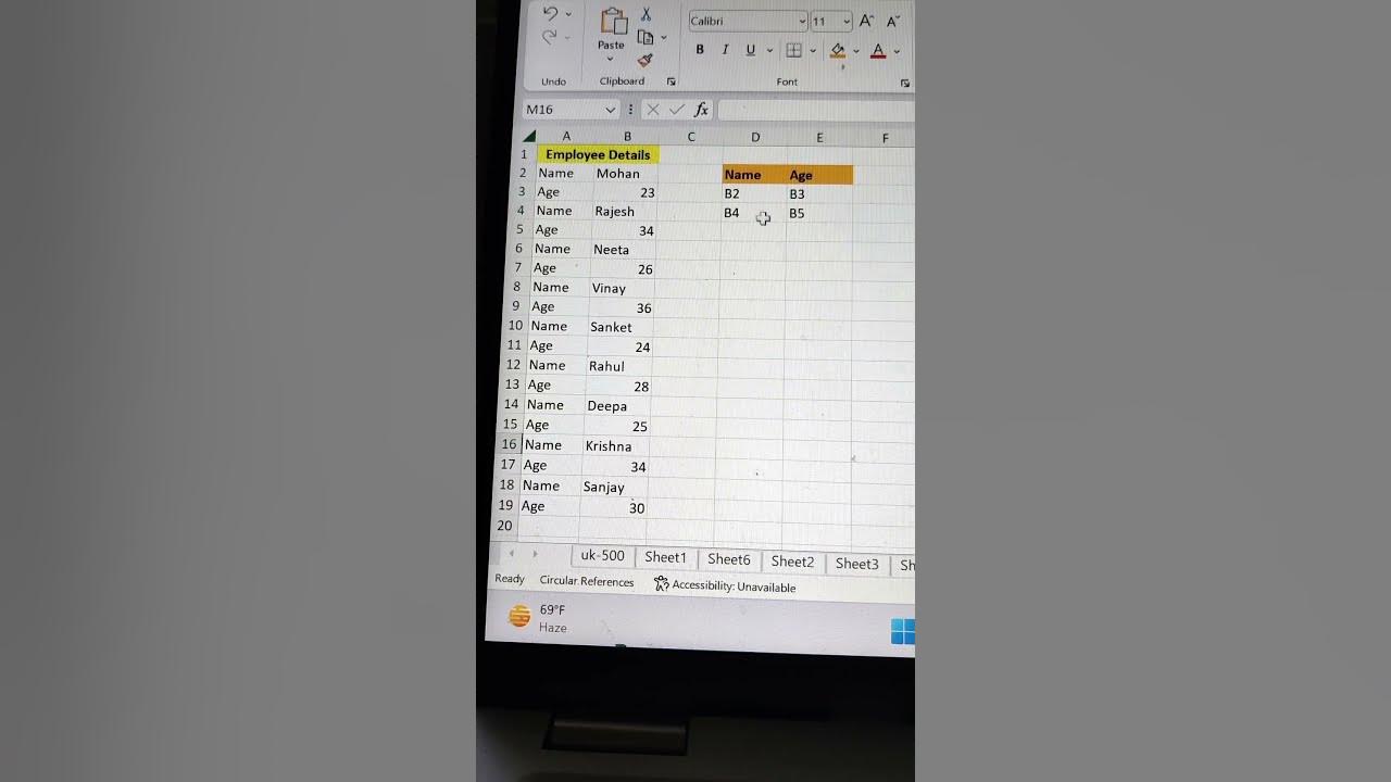 Excel Trick Convert Row Data Into Columns ️ Shorts Howto Excel Exceltipsandtricks