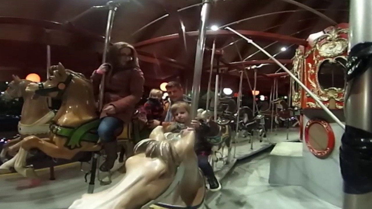360 video: Carousel at Heritage Museums & Gardens - YouTube