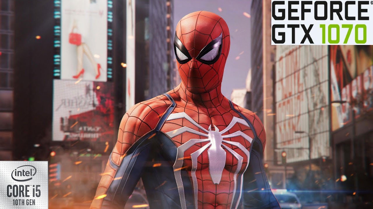 Marvel's Spider-Man Remastered : GTX 1070 8GB - I5-10400F Ultra ...
