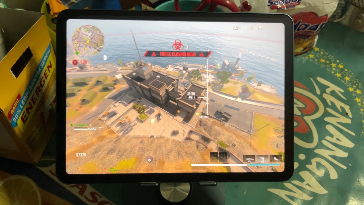 CALL OF DUTY WARZONE MOBILE MOVEMENT GAMEPLAY IPAD M1 WITH THE ...