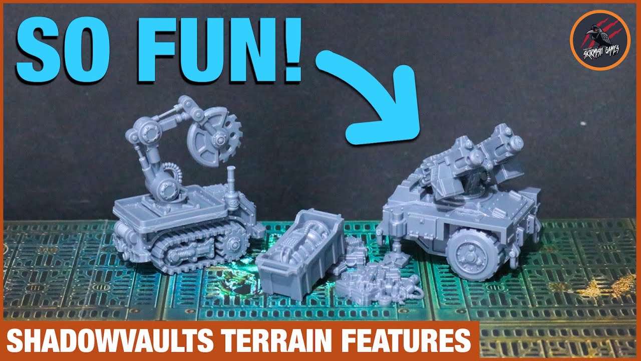KILL TEAM SHADOWVAULT TERRAIN FEATURES - Overview Of These Fun ...