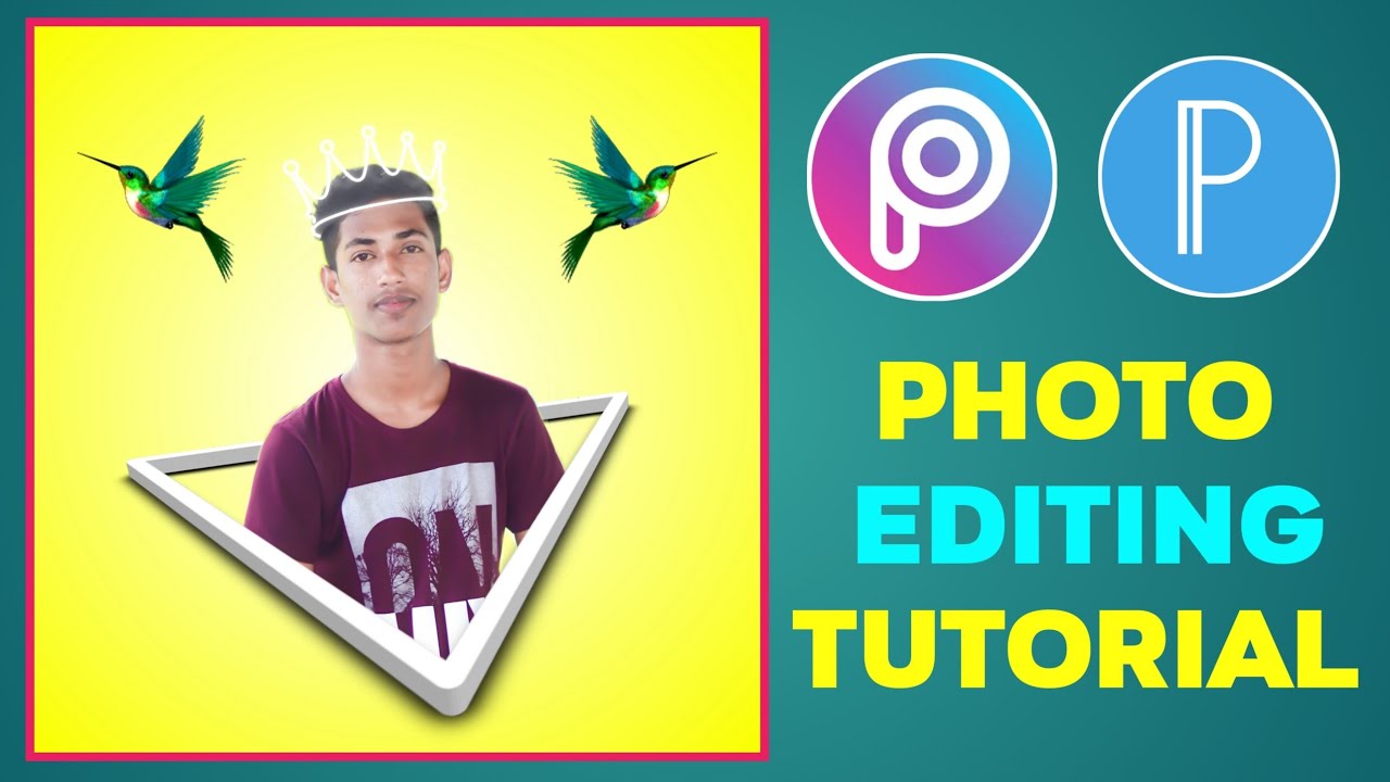 3D Dp portrait Photo Editing Tutorial | Picsart Dp Photo Editing ...