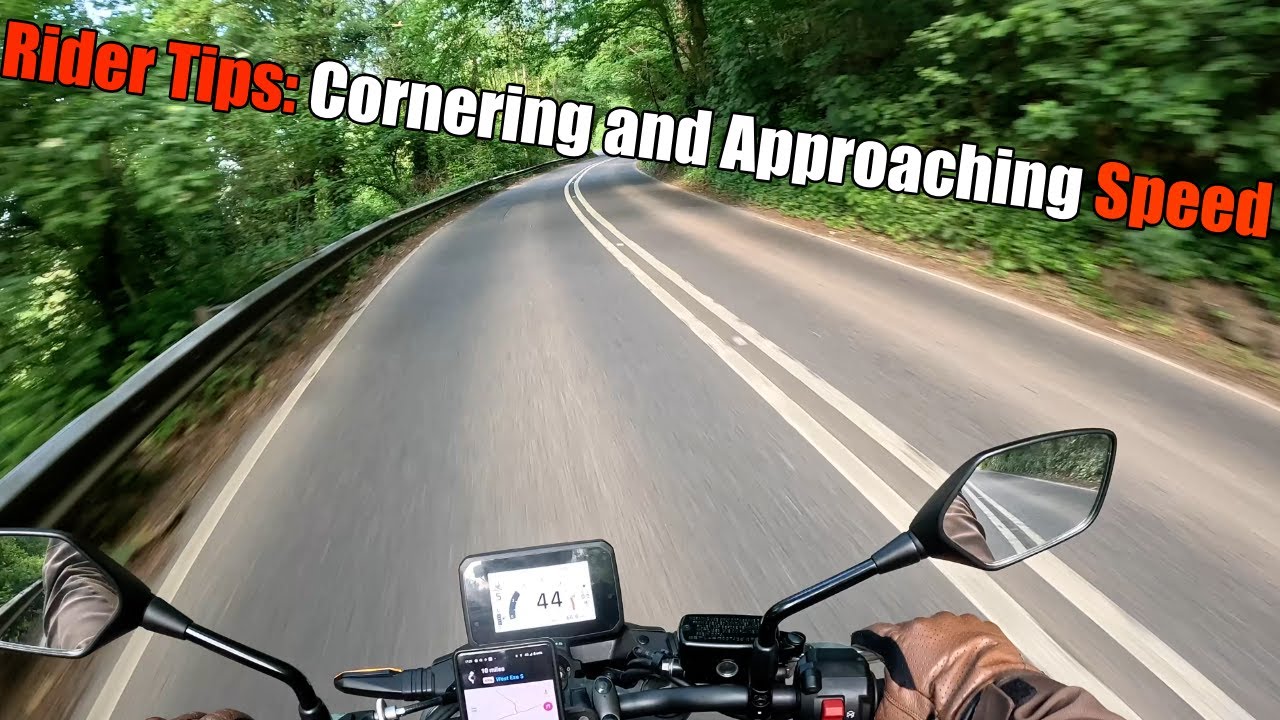 New Rider Tips: Cornering & Speed on Approach (Trigger Warning) - YouTube