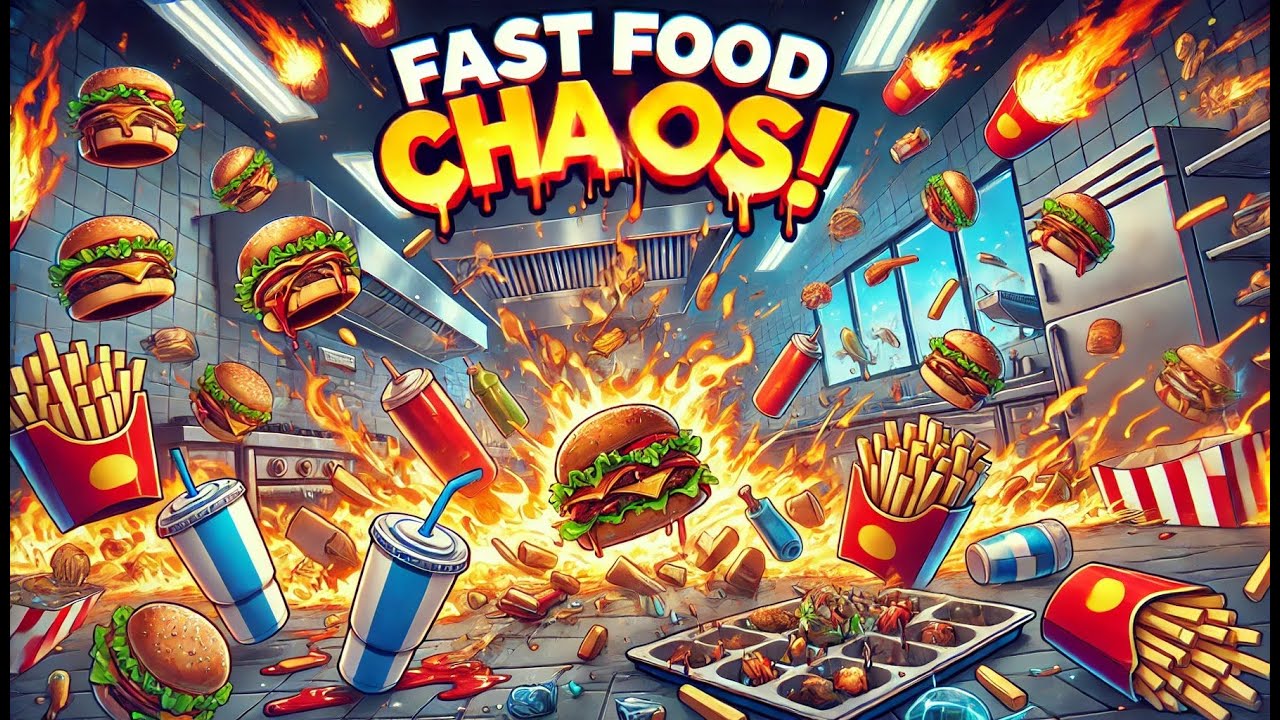 Fast Food Chaos: Can We Handle the Heat? 🍔🔥 - YouTube