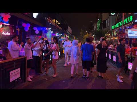 🔥 Alanya Bar Sokağı 23:00 Sonrası 🎶 | Gece Hayatı, Müzik & Bitmeyen Enerji 🌙✨