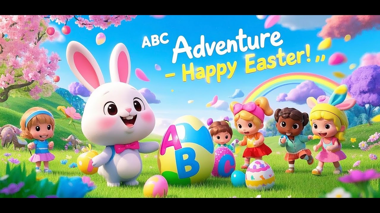 ABC Adventure | Easter Egg Hunt ABC Song | Fun Alphabet Learning for ...